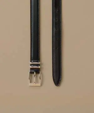 Jenni Kayne Leather Danner Belt - Black