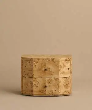 Jenni Kayne Carbon Nightstand - Carbon,honey,pine Linen
