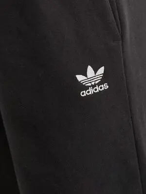 Adidas Logo-embroidered Track Pants - Black