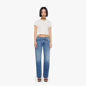 MOTHER Petites The Lil Reifler Early Jeans - Blue