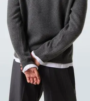 Miu Miu Cashmere Layered Sweater