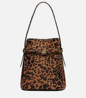 TOTEME Day Medium Calf Hair Tote Bag - Multicoloured