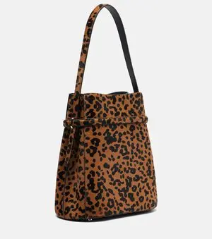 TOTEME Day Medium Calf Hair Tote Bag - Multicoloured
