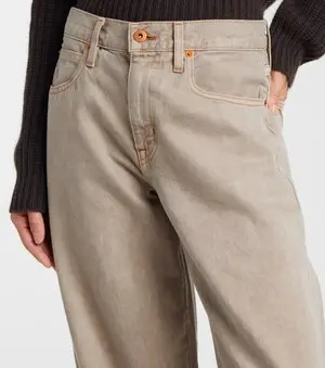 SLVRLAKE Tess High-rise Wide-leg Jeans