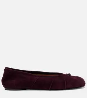 MAISON MARGIELA Tabi Suede Ballet Flats