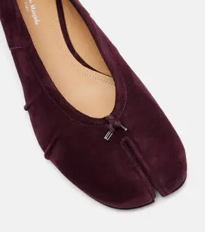 MAISON MARGIELA Tabi Suede Ballet Flats