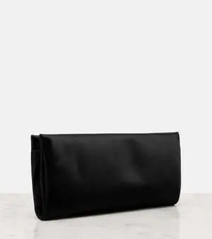 Saint Laurent Supple Satin Clutch