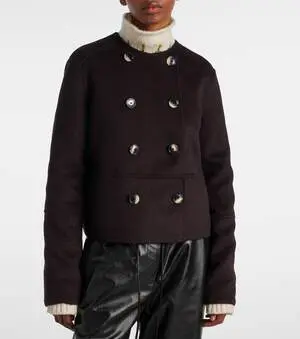 Proenza Schouler Double-breasted Wool-blend Jacket