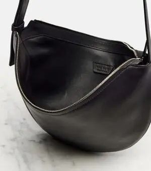 THE ROW Jouvettte Medium Shoulder Bag - Black