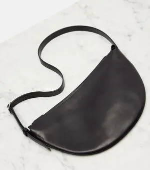 THE ROW Jouvettte Medium Shoulder Bag - Black