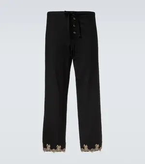 Bode Slit Pants For Men