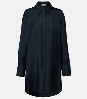 Women's Satin Oversized Shirts