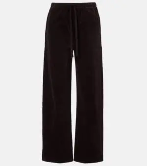 Citizens Of Humanity Aurora Cotton Corduroy Wide-leg Pants - Black