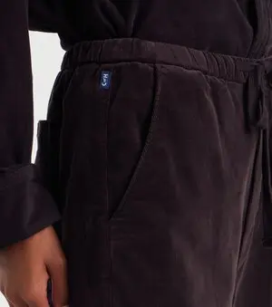 Citizens Of Humanity Aurora Cotton Corduroy Wide-leg Pants - Black