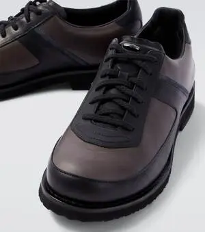 Our Legacy Ten Pin Leather Sneakers