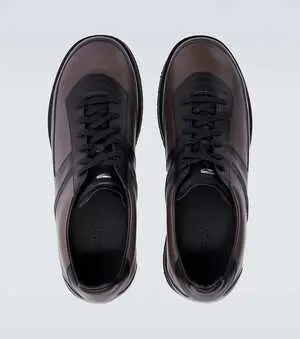 Our Legacy Ten Pin Leather Sneakers