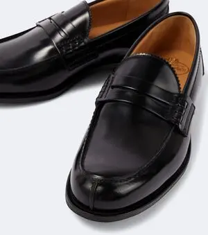 Church's Pembrey Leather Penny Loafers - Black