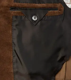 Zegna Corduroy Suit