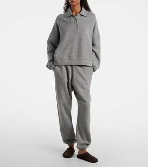 THE ROW Corzas Cashmere And Cotton Polo Sweater