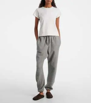 THE ROW Teo Cashmere And Cotton Sweatpants