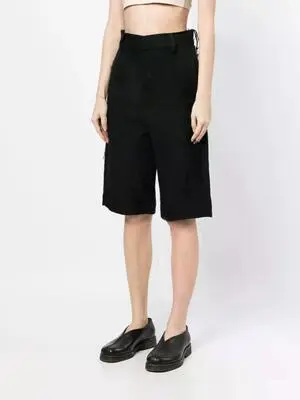 UMA WANG Distressed Knee-length Shorts