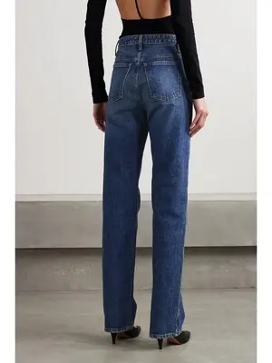 Khaite Danielle Stretch High-rise Slim-leg Jeans