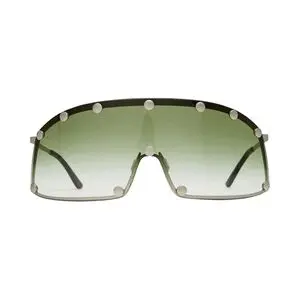 Rick Owens Shielding Sunglasses - Silver