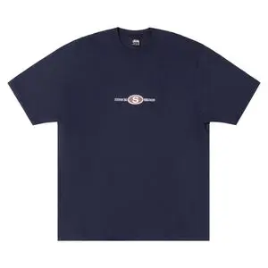 StÜssy Worldwide Dot Tee - Blue
