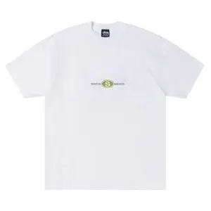 StÜssy Worldwide Dot Tee - White