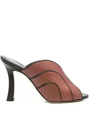 Manolo Blahnik Paneled Sandals For Women