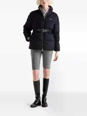 Prada Belted Puffer Jacket