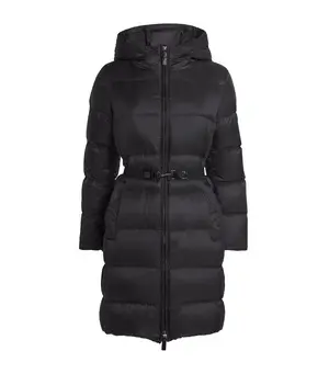 Max Mara Down Quilted Longline Jacket