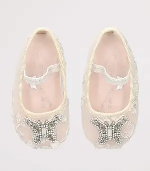 ARUNA SETH Lace Odette Ballerina Flats