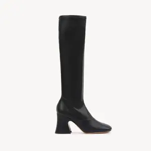 Chloé Janis High-heeled Boots - Eggshell
