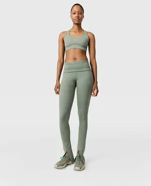 Stella McCartney Roll-top Split-cuff Leggings