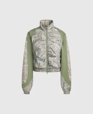 Stella McCartney Funnel Neck Graphic Print Track Jacket