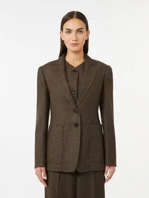 Max Mara Wool Tweed Jacket
