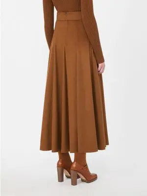 Max Mara A-line Zibeline Skirt