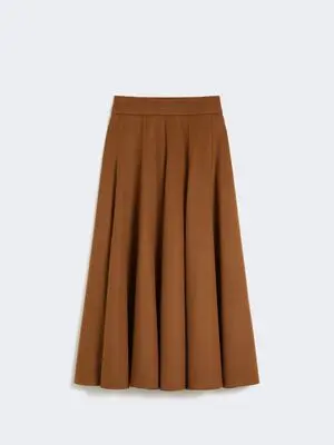 Max Mara A-line Zibeline Skirt