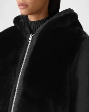 Mackage Gwendal Reversible Faux-fur Jacket - Black