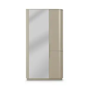 CARACOLE Oblique Armoire - Silver