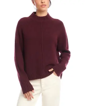 Karen Kane Turtleneck Sweater - Wine