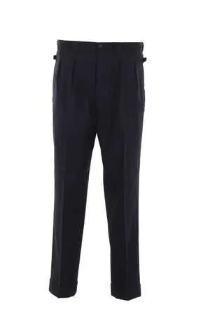 Prada Pinstriped Wool-blend Trousers