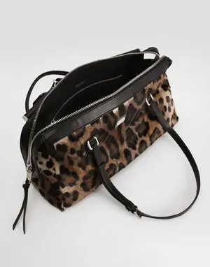 Dolce & Gabbana Leo-print Vittoria Bag - Multicolor