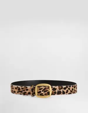 Dolce & Gabbana Leo Calf Belt