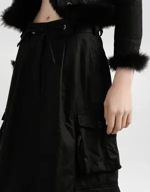 Dolce & Gabbana Cotton Cargo Skirt