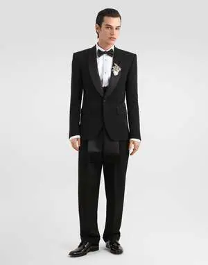 Dolce & Gabbana Wool Gabardine Trousers