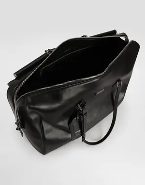 Dolce & Gabbana Calfskin Vittoria Tote - Black