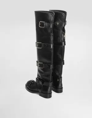 Dolce & Gabbana Bernini Horse Leather Boots