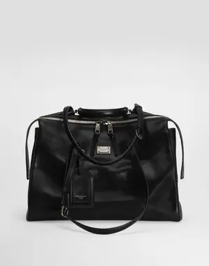 Dolce & Gabbana Vittoria Calfskin Bag - Black
